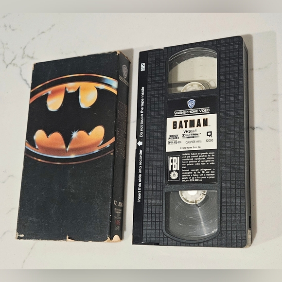 Unique Vintage | Media | Batman Vhs Tape Vintage Movie Classic | Poshmark